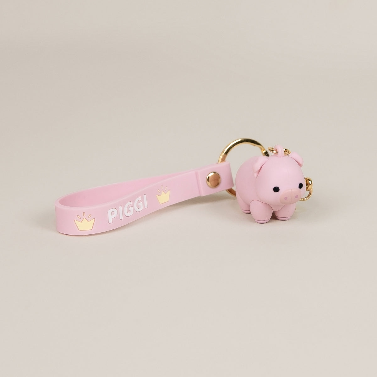 Piggi Figure Keychain｜豬仔立體公仔吊飾 – Bellzi Taiwan