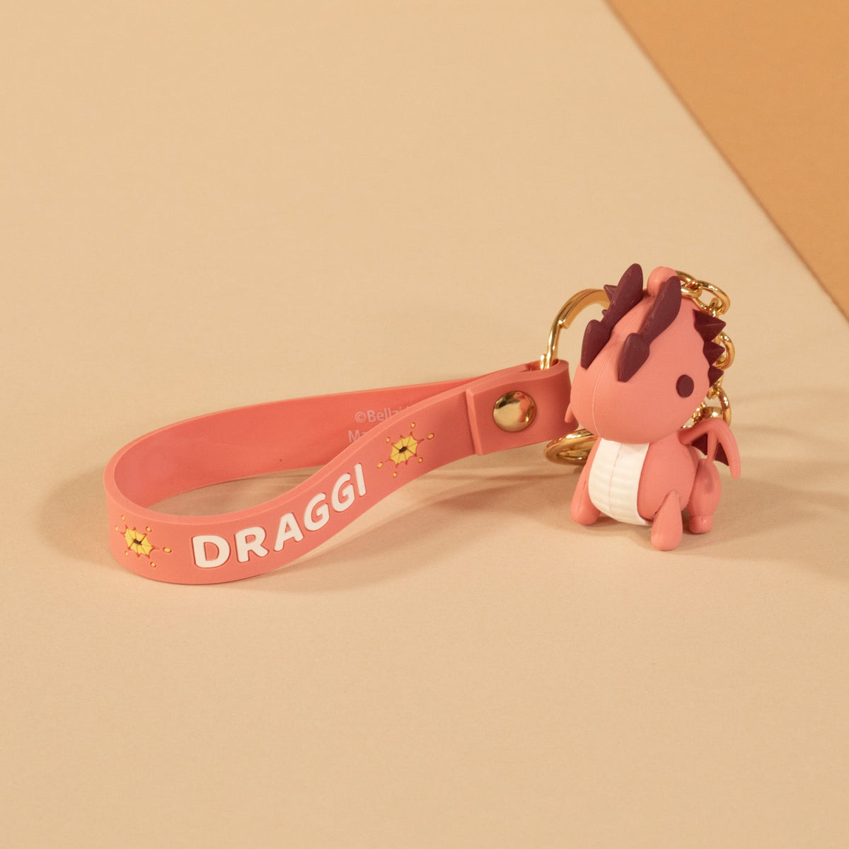 Draggi Figure Keychain｜噴火龍立體公仔吊飾 – Bellzi Taiwan